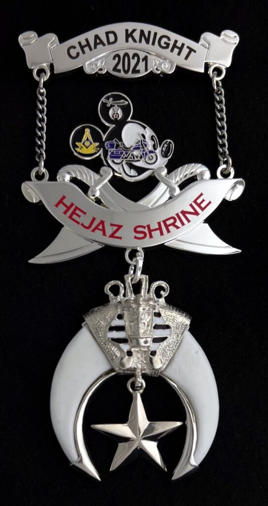 Past Potentate Jewel (Custom) - Gold Vermeil