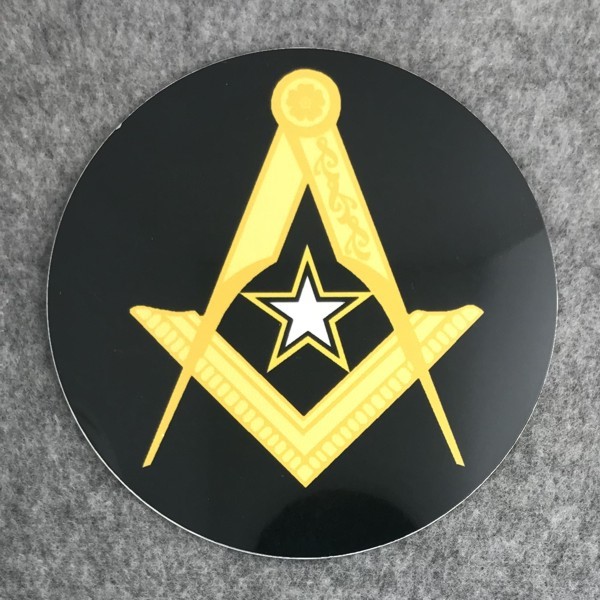 Masonic Military Auto Emblems