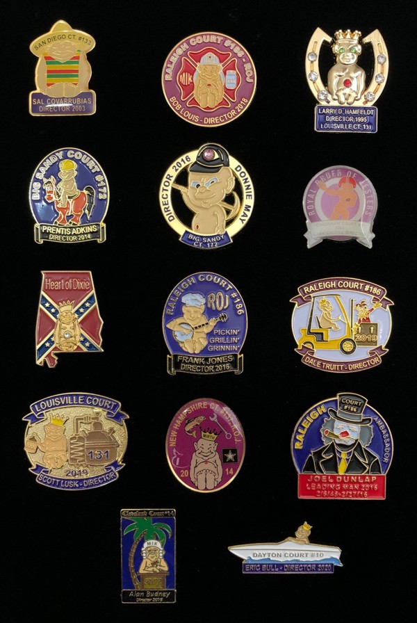 Royal Order of Jesters Custom Lapel Pins