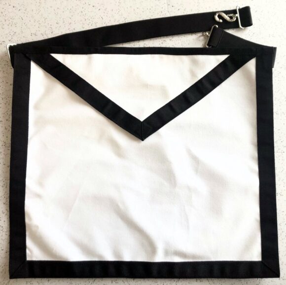 Masonic Lodge Members Funeral Apron - Deluxe