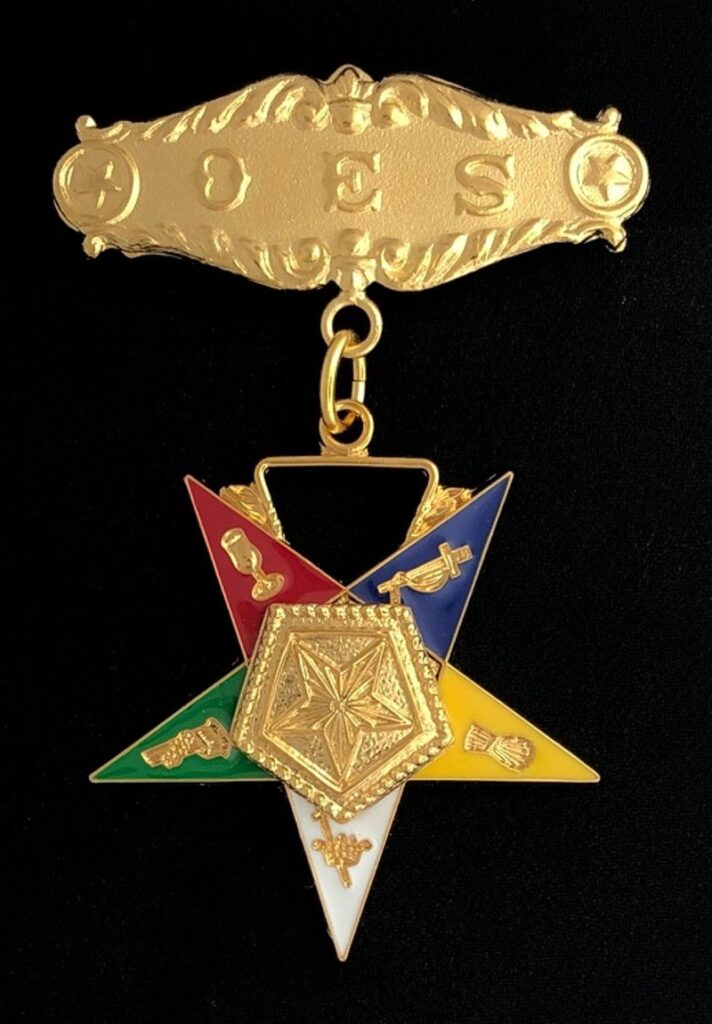 Order of the Eastern Star Officer Jewel - Associate Patron - Fratline ...