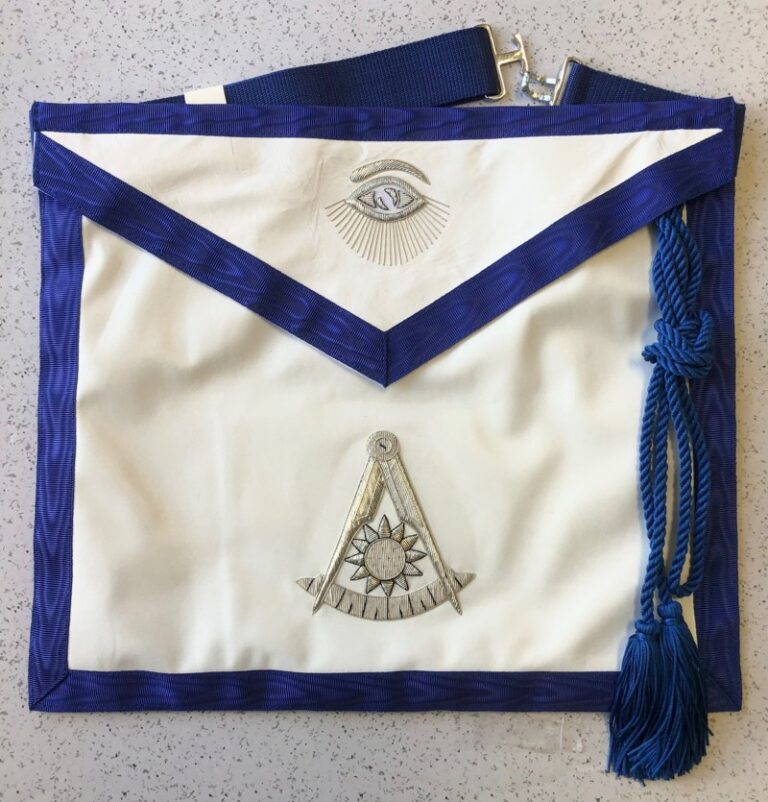 Custom Masonic Apron (14) - Fratline Emblematics
