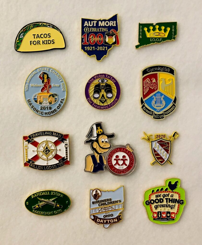 Custom Die Struck Soft Enamel Lapel Pins